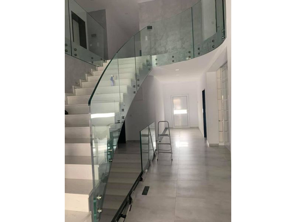 Termopan Glass - Tempered curved glass